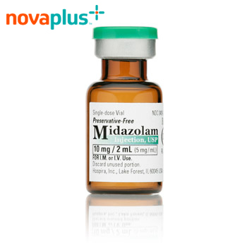 Midazolam HCL 5Mg/ML 10x2Ml Vials (CIV) - 121877