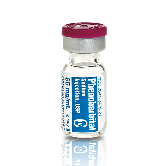 Phenobarbital Sod 65Mg 1ML Sol Inj 25 Vials 1 Ml CIV 123633
