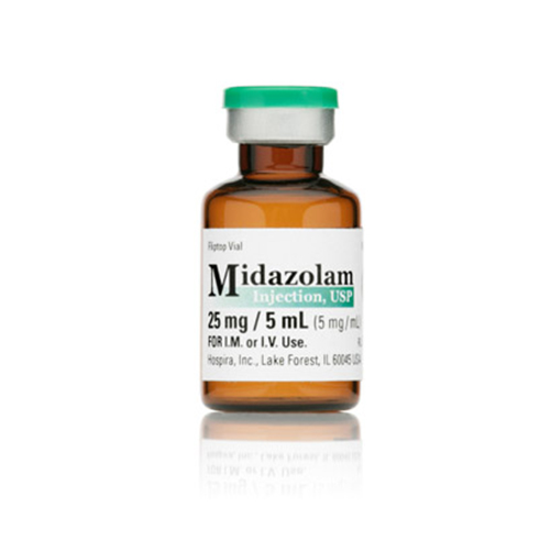 Midazolam HydroChl 5Mg/1ML Sol Inj 10 Vials 5 Ml (CIV) - 138184