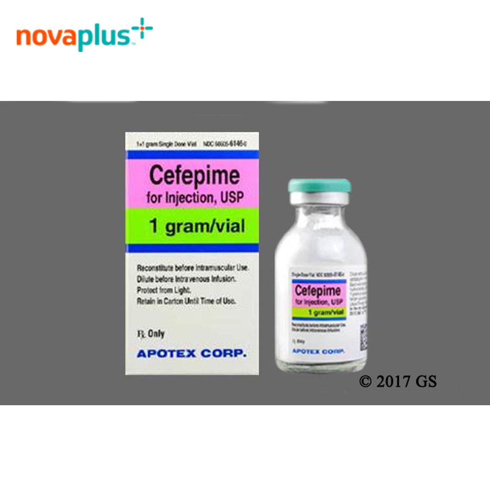 Cefepime HydroChl 1G Pwd Sol For Inj 1 Ea Inj Pwd F/Sol - 107267