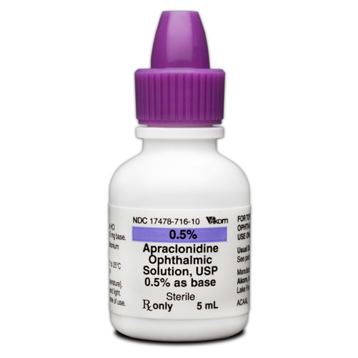 Apraclonidine HydroChl 0.5% Ophthalmic Drops, Sol 5 ML Sol - 110380