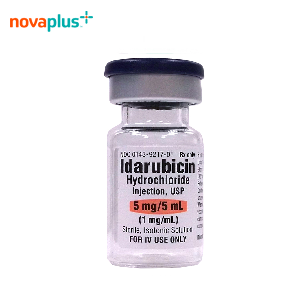 Idarubicin HydroChl 1Mg/1ML Sol Inj 1 Vials 5 Ml - 110821