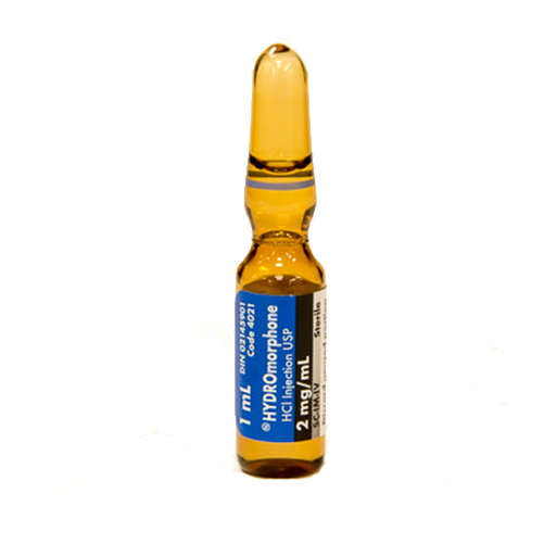 Hydromorphone HydroChl 2Mg/1ML Sol Inj 5 Amps 1 Ml (CII) - 111097