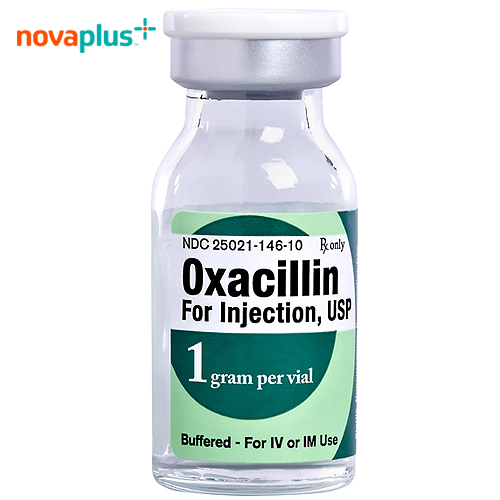 Oxacillin Sod 1G Pwd Sol For Inj 10 Vials 1 Ea - 116056