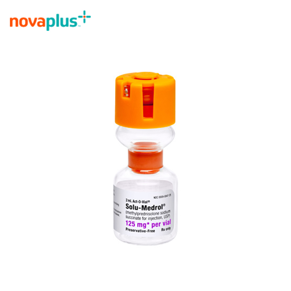 Solu-medrol 125Mg 25 Vials - 123485