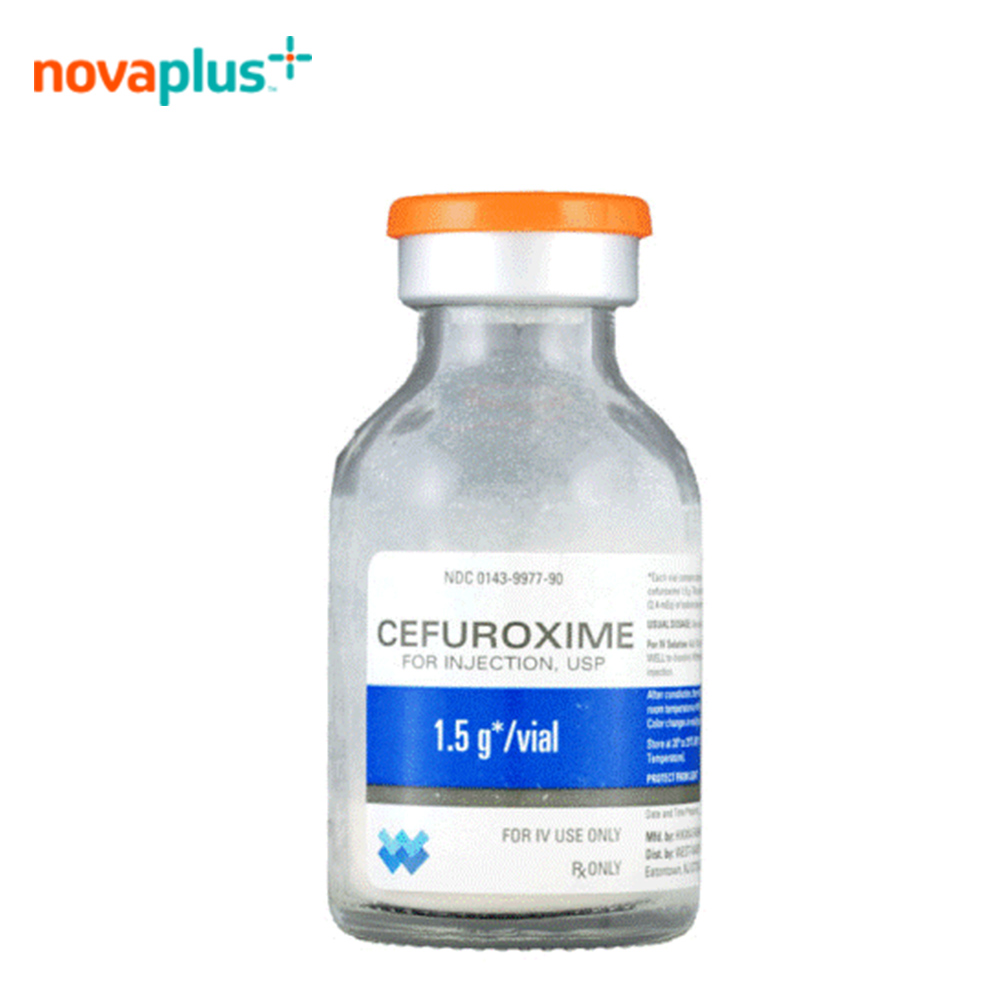 Cefuroxime Sod 1.5G Pwd Sol For Inj 25 Vials 1 Ea - 123544