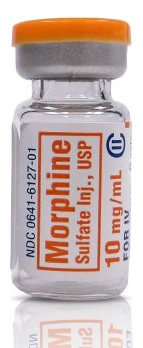 Morphine Sulf 10Mg/1ML Sol Inj 25 Vials 1 Ml (CII) - 123665
