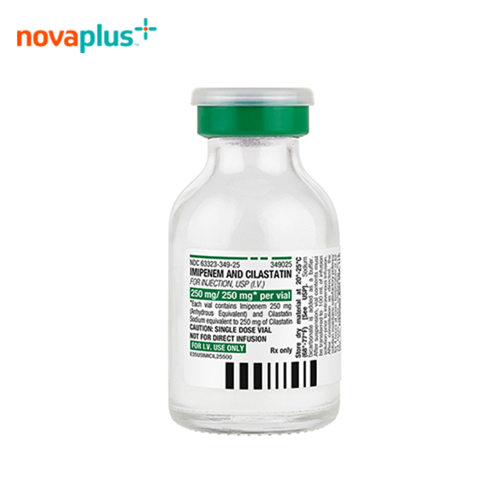 Imipenem and Cilastatin PF 250mg 25 Vials - 123870
