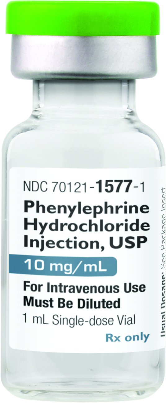 Phenylephrine HCL 10Mg 25x1Ml SDV - 123942
