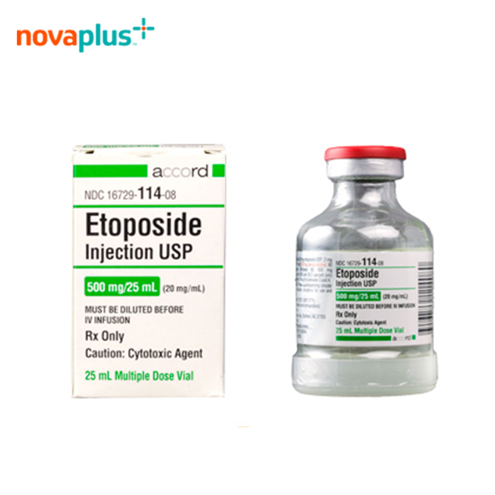 Etoposide 20Mg/1ML Sol Inj 25 Ml Inj Sol - 125499