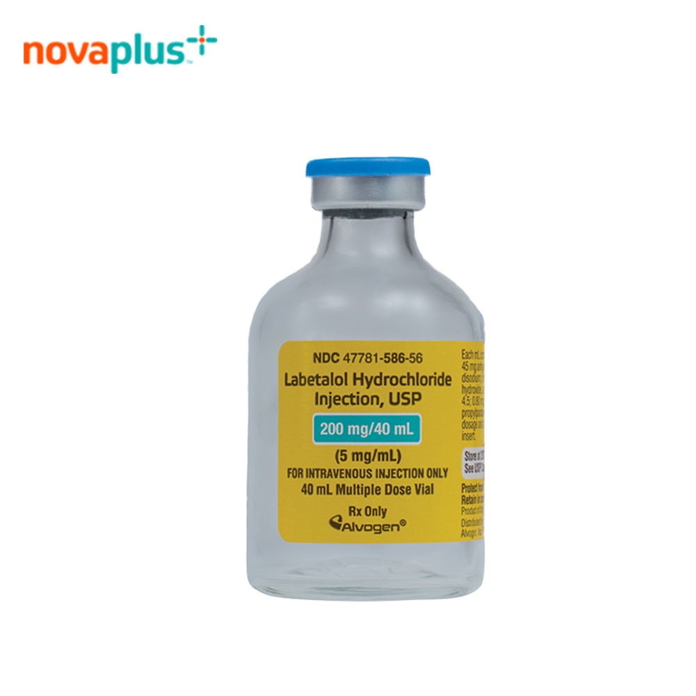 Labetalol HydroChl 5Mg/1ML Sol Inj 1 Vials 40 Ml - 136055