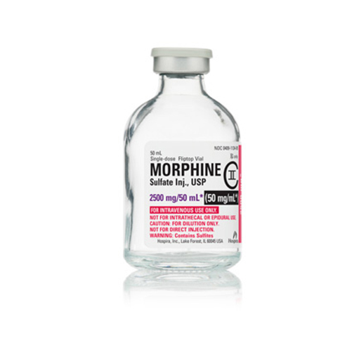 Morphine Sulf 50Mg/1ML Sol Inj 50 Ml Inj Sol (CII) - 139458