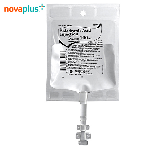 Zoledronic Acid IV 5Mg 1x 100 Ml Bag - 149548