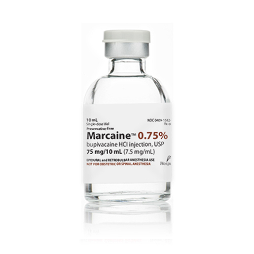 Marcaine 0.75% 10x10ML Vials - 169882