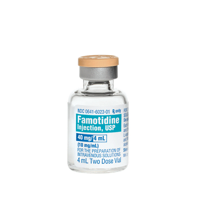 Famotidine 10Mg/Ml 25x4Ml Vials - 170615