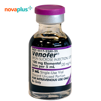 Venofer 100Mg/5ML Sol Inj 25 Vials 5 Ml - 174443