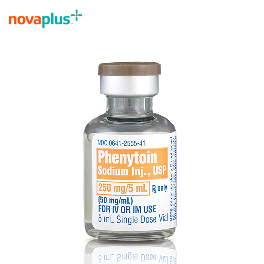 Phenytoin Sod 250Mg/5ML Sol Inj 25 Vials 5 Ml - 174454