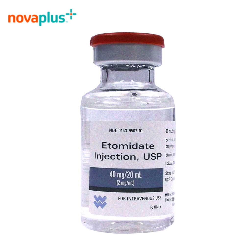 Etomidate 40Mg 10x20Ml SDV - 176177