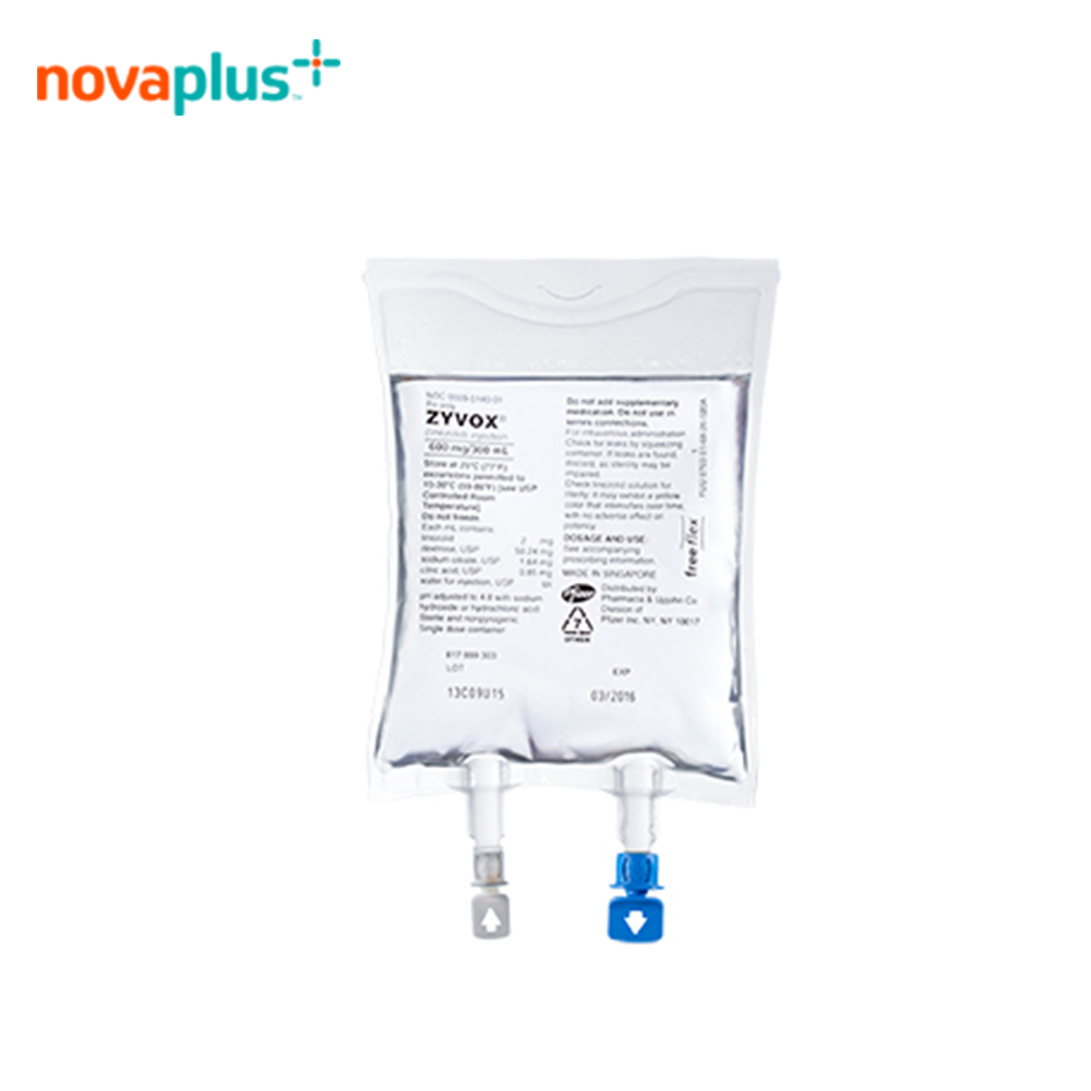 Zyvox 600Mg/300ML Sol Inj 300 Ml Inj Sol - 177863