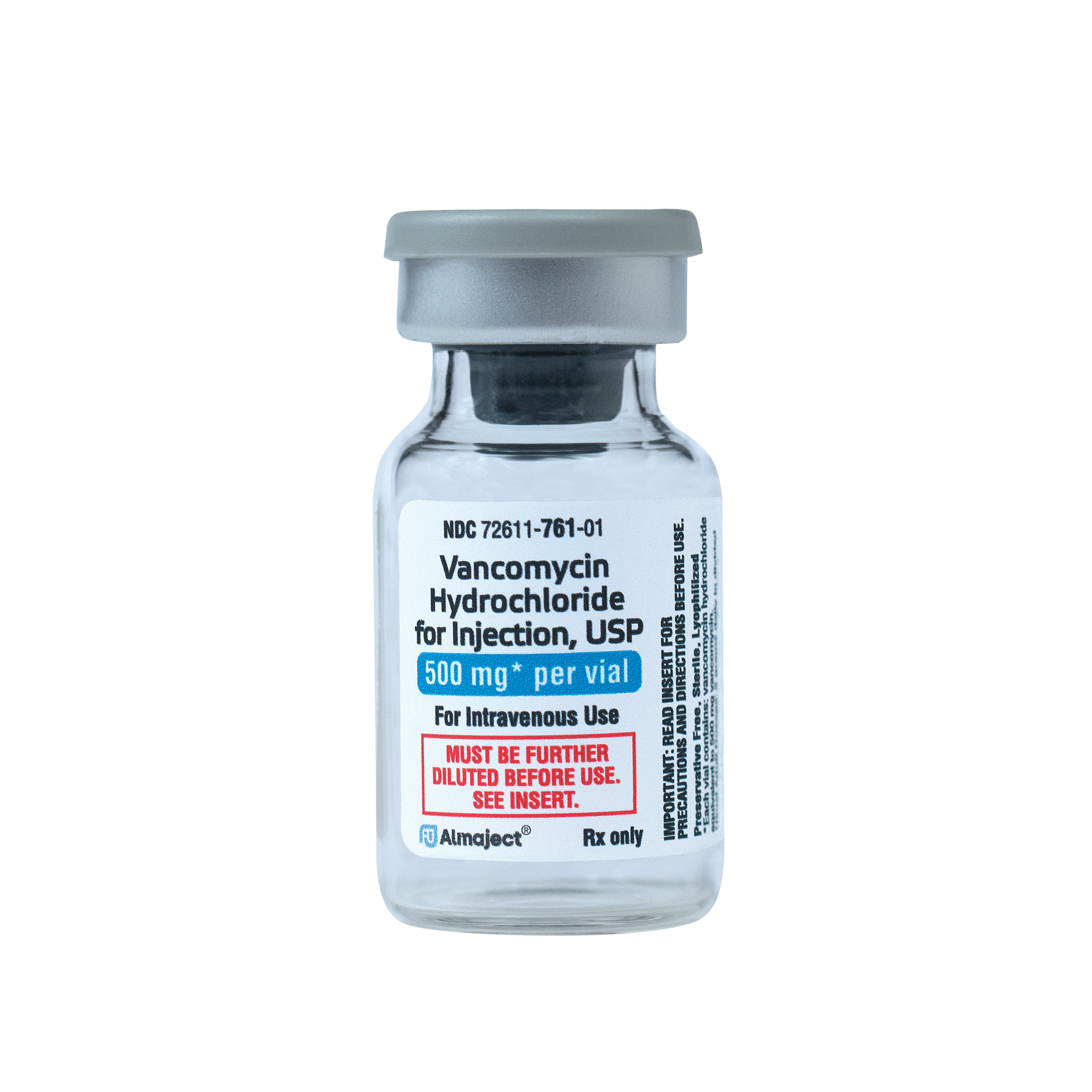 Vancomycin HCL 500 MG Vl 10 - 231977