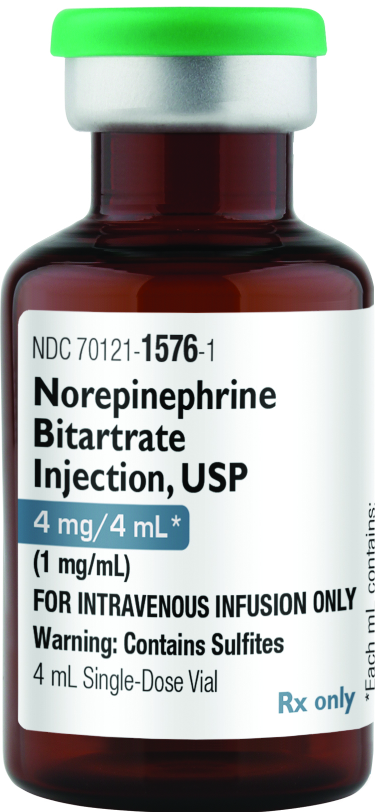 Norepinephrine Bit 4Mg 10x4ML SDV - 232050