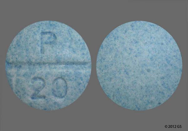 Propranolol HydroChl 20Mg Oral Tab 1000 Ea Tab - 191562