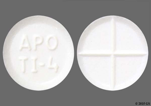 Tizanidine HydroChl 4Mg Oral Tab 1000 Ea Tab - 193235