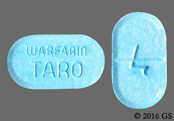 Warfarin Sod 4Mg Oral Tab 1000 Ea Tab - 192290