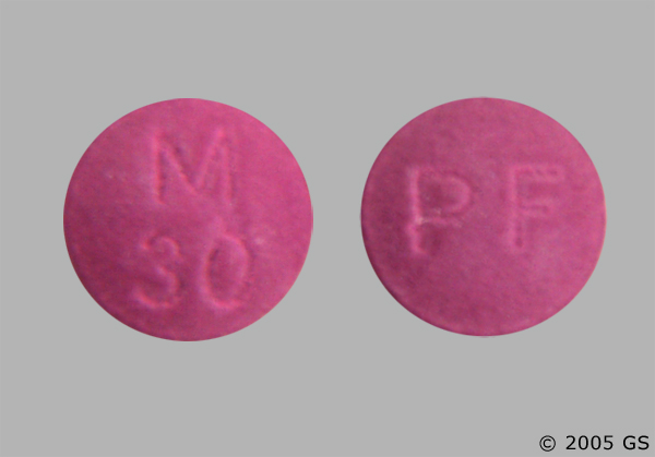Ms Contin 30Mg Er Tab 100 Ea Tab Er (CII) - 158531