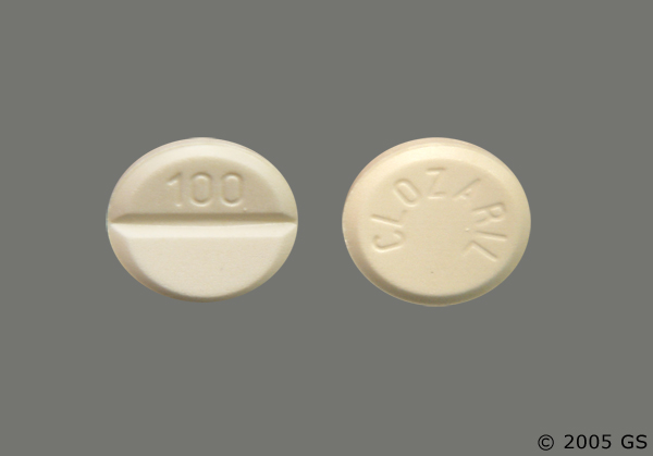 Clozaril 100Mg Tab 100 Ea Tab - 166254