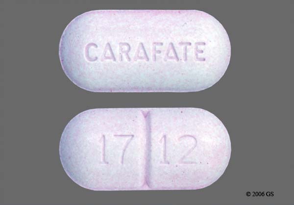 Sucralfate 1G Oral Tab 500 Ea Tab - 185436