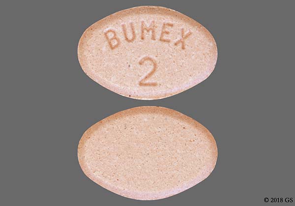 Bumetanide 2Mg Oral Tab 100 Ea Tab - 158434