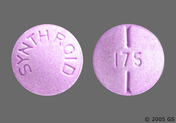 Synthroid 175Mcg Tab 90 Ea Tab - 145190