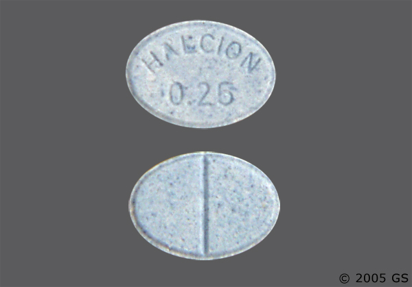 Halcion 0.25Mg Tab 10 Ea Tab (CIV) - 114601