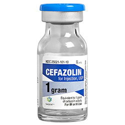 Cefazolin Sod 1G 25 Vials - 123735