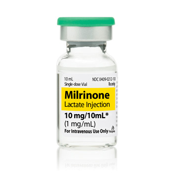 Milrinone Lactate 1Mg/1ML Sol Inj 10 Vials 10 Ml - 169874