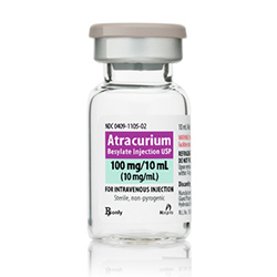 Atracurium Besylate 10Mg/1ML Sol Inj 10 Vials 10 Ml - 169875