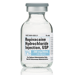 Ropivacaine HCL 1% PF 10x20Ml Vials - 176195
