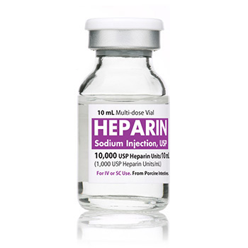 Heparin Sod (porcine) 1,000U/1ML Sol Inj 25 Vials - 177662