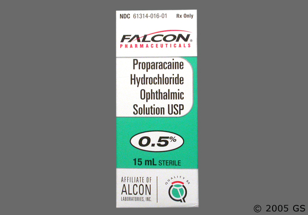 Proparacaine HCL 0.5% Ophth 15Ml Drops - 119338