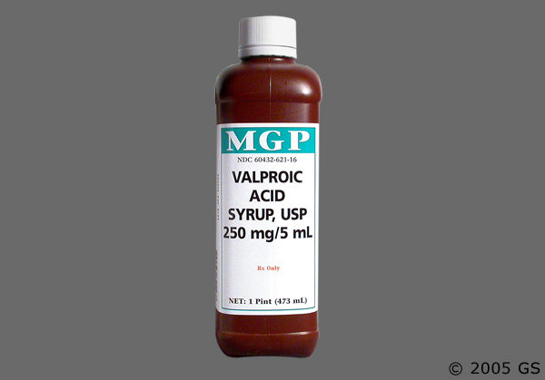 Valproic Acid 250Mg/5ML Oral Sol 473 Ml Sol - 179819