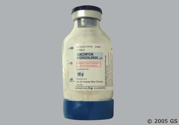 Vancomycin HydroChl 10G Lyophilisate Sol For Inj 1 Ea - 107332