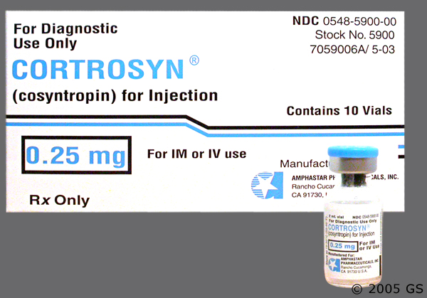 Cortrosyn 0.25Mg 10 Vials - 115851