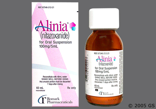 Alinia 100Mg/5ML Pwd Susp 60 Ml Pwd F/Recon - 142718