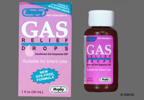 Simethicone 20Mg/0.3ML Oral Drops, Susp 30 Ml Drops - 203001