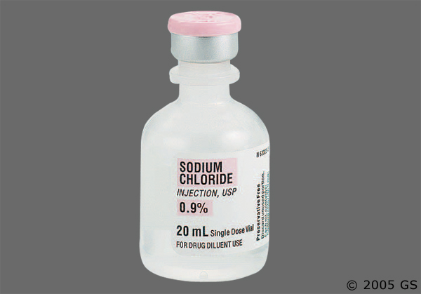 Sodium Chloride 0.9% PF 25x20Ml Vials - 187238