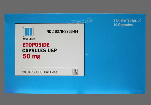 Etoposide 50Mg Oral Caps 2 UD Strips 10 Ea - 122022
