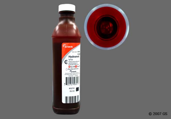 Hydromet 5-1.5Mg/5ML Syrup 473 Ml Syrup (CII) - 179042