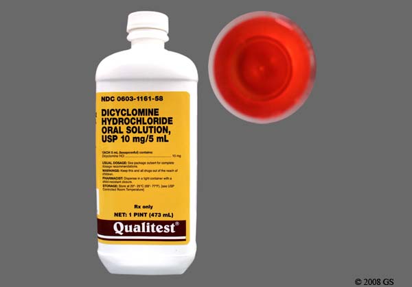 Dicyclomine HydroChl 10Mg/5ML Oral Sol 473 Ml Sol - 179095