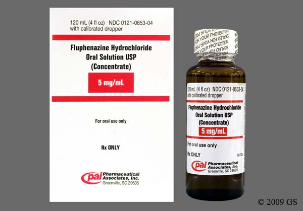 Fluphenazine HydroChl 5Mg/1ML Oral Sol 120 Ml Sol - 173462